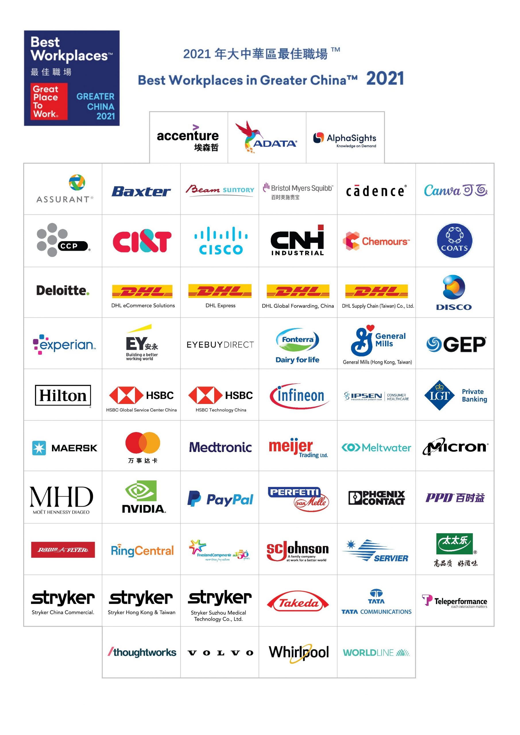 Great Place to Work® Greater China Conference & Best Workplaces™ Awards Ceremony 2021 - GPTW ...